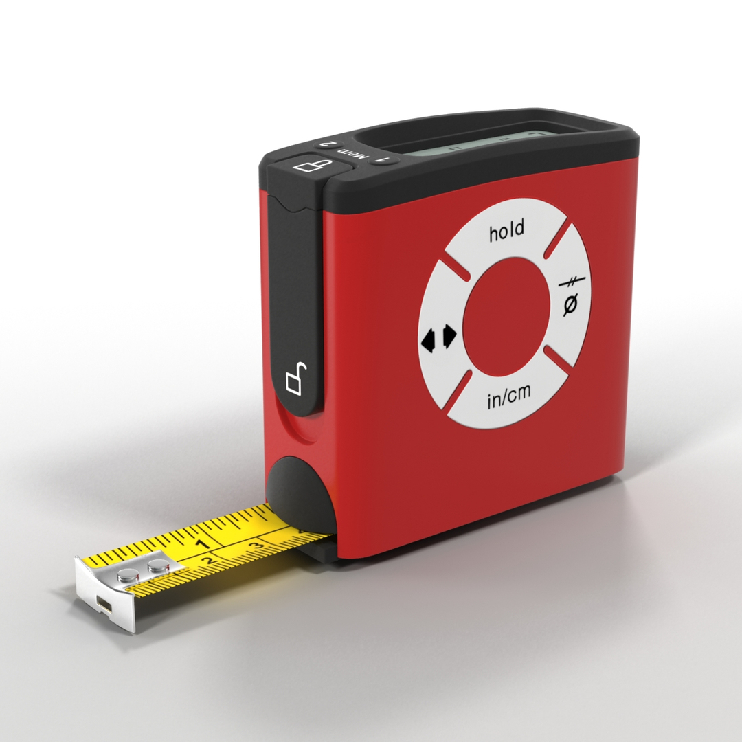 Measure Tools 4 3D Model - TurboSquid 1494521