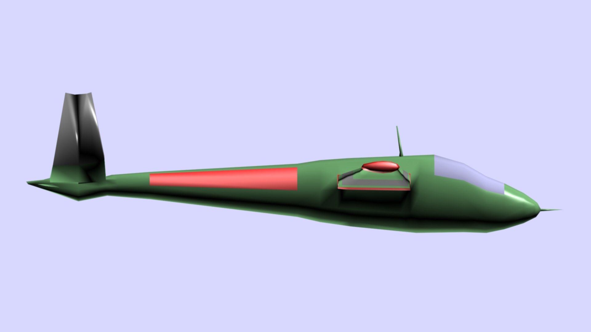 Antonov A-15 Glider 3ds Free