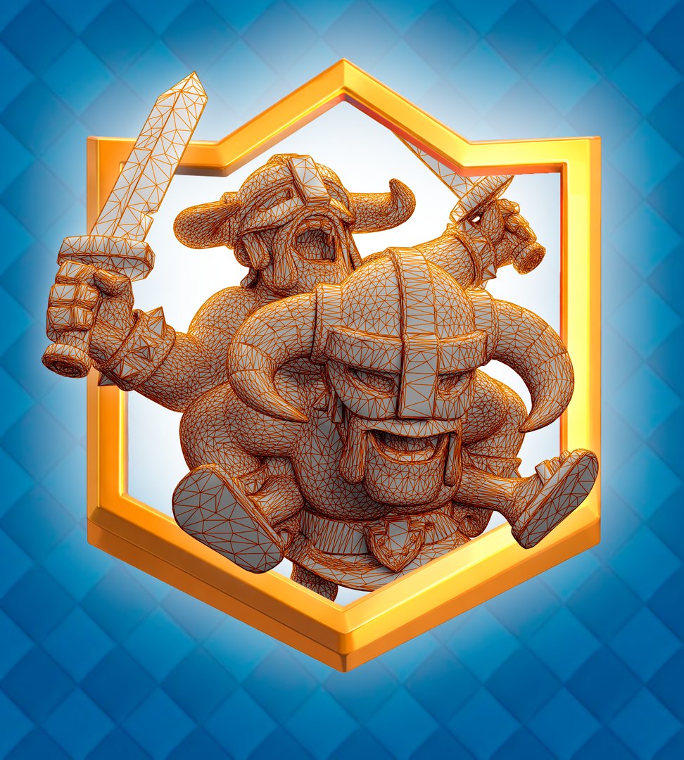 3D Clash Royale Elite Barbarians Model - TurboSquid 2508527