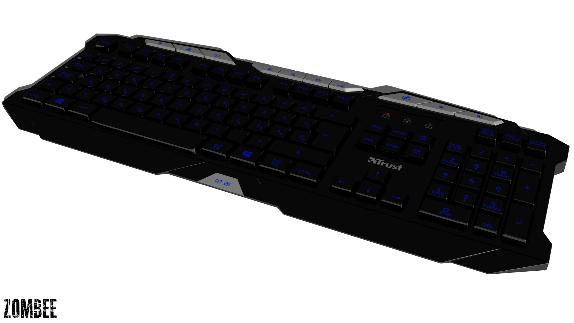 Keyboard Key 3d 3ds