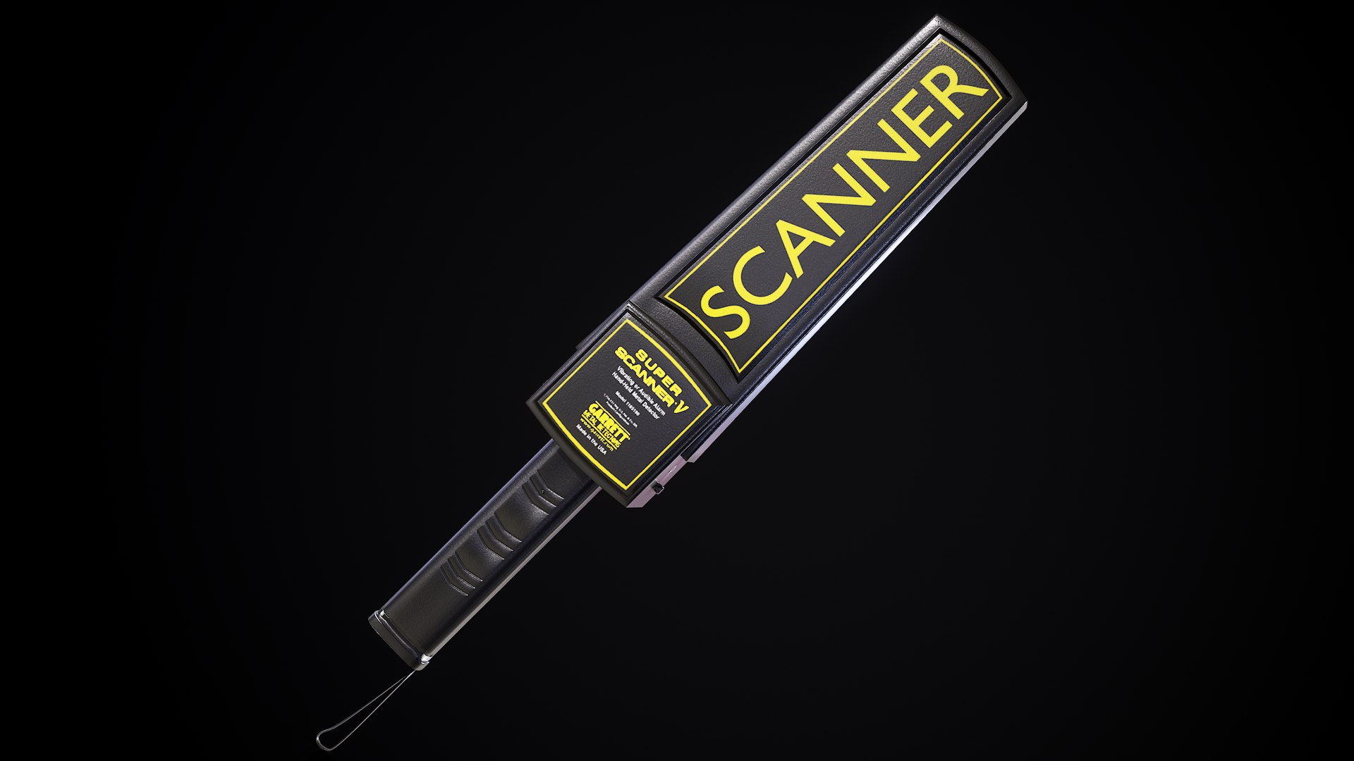 3D metal scanner model - TurboSquid 1703806