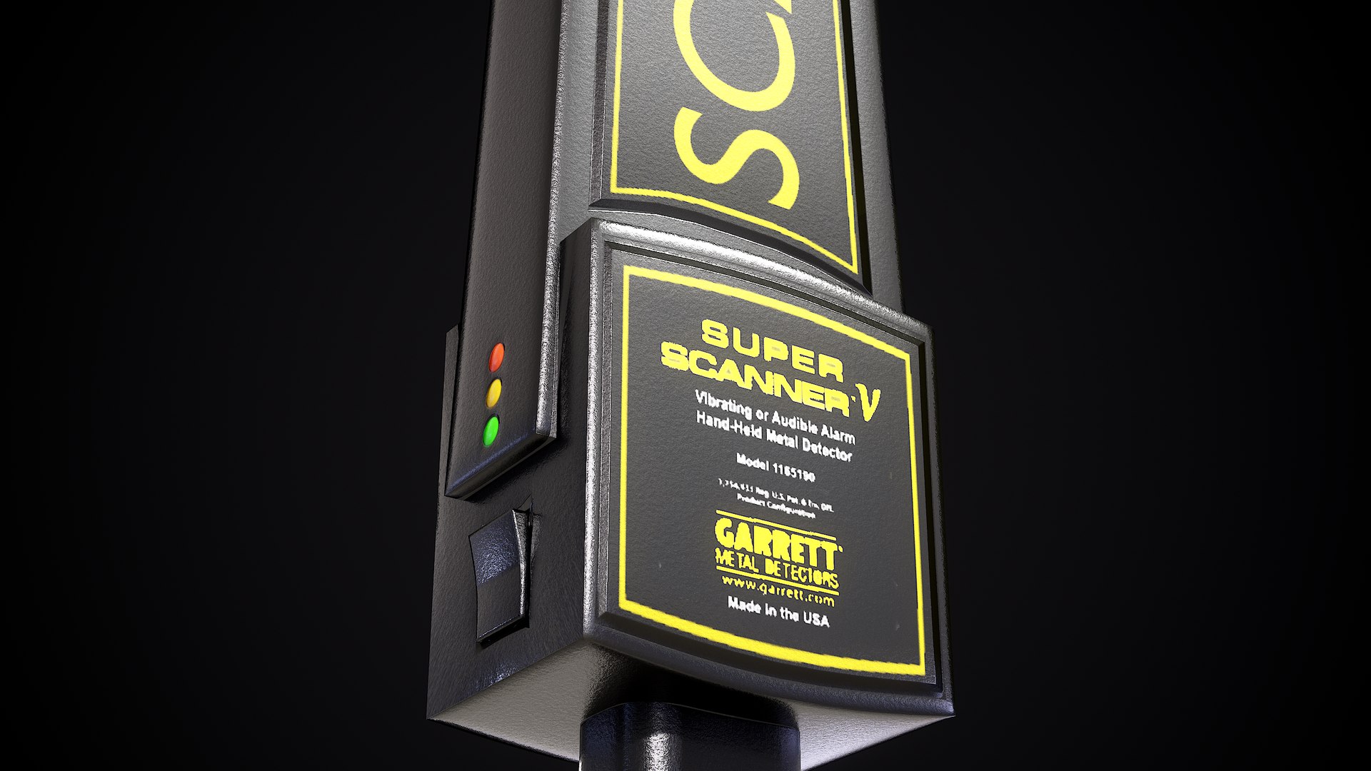 3D Metal Scanner Model - TurboSquid 1703806