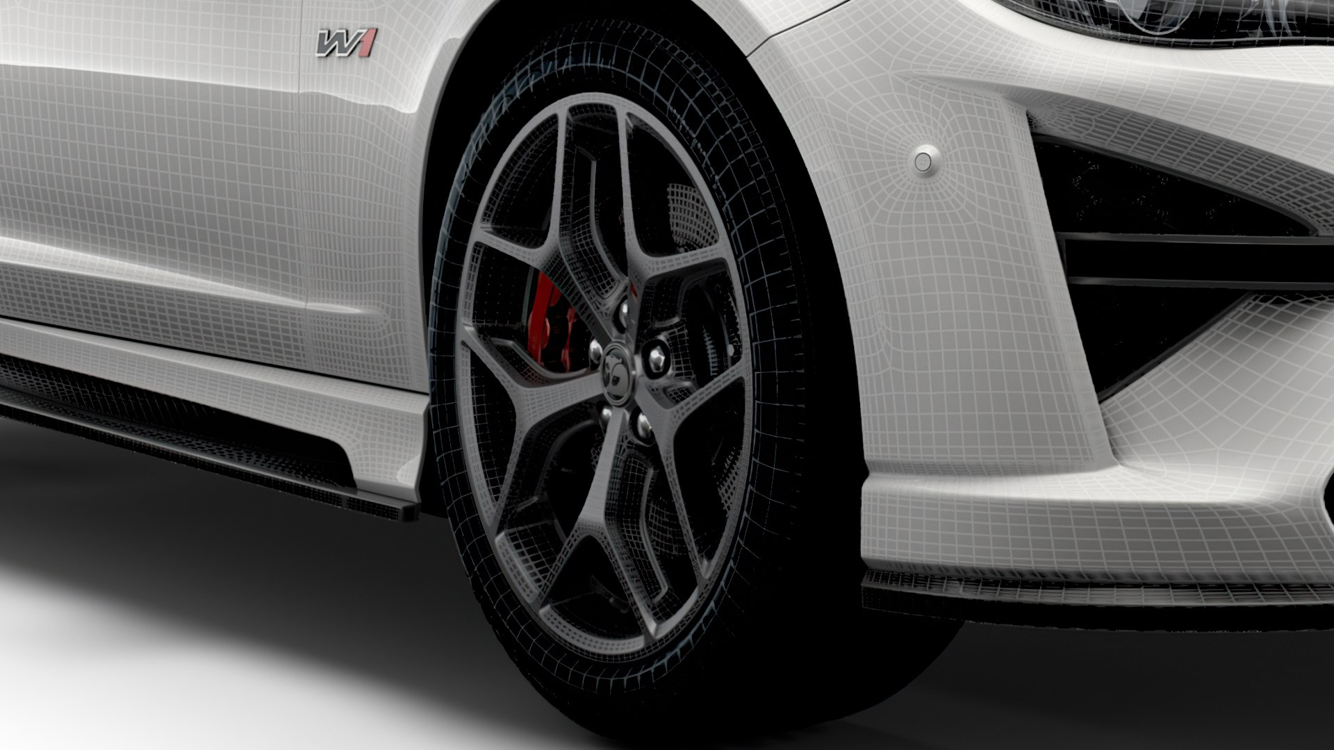 3D HSV GTS R W1 Sedan 2022 Wheel - TurboSquid 2012409