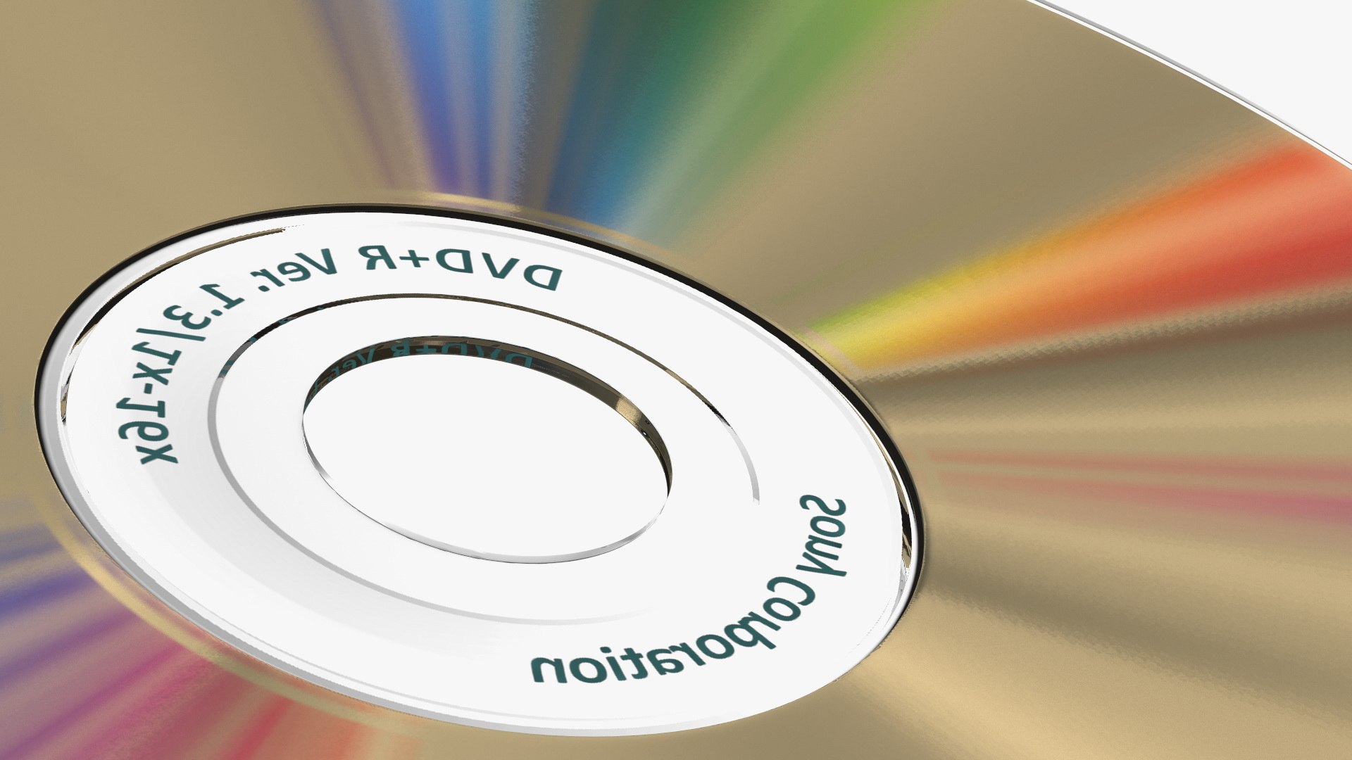 Sony DVD R Disc 3D - TurboSquid 1815046