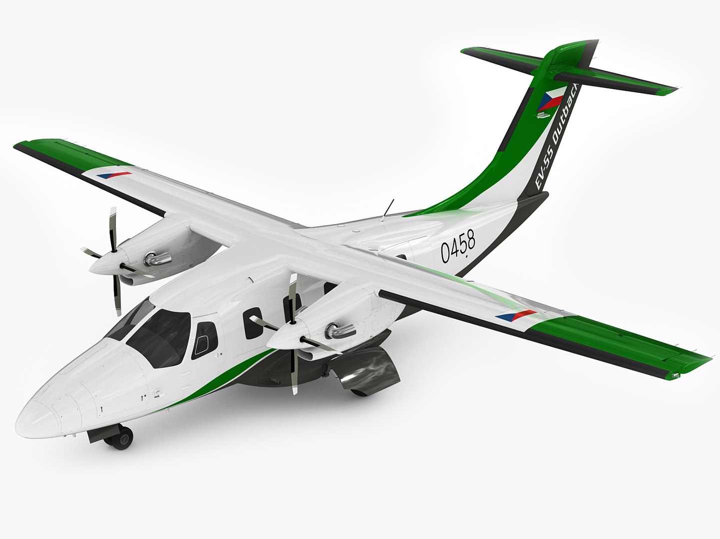 evektor ev-55 outback 3d 3ds