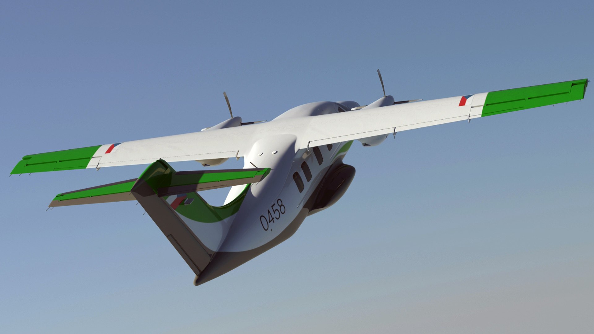 Evektor Ev-55 Outback 3d 3ds