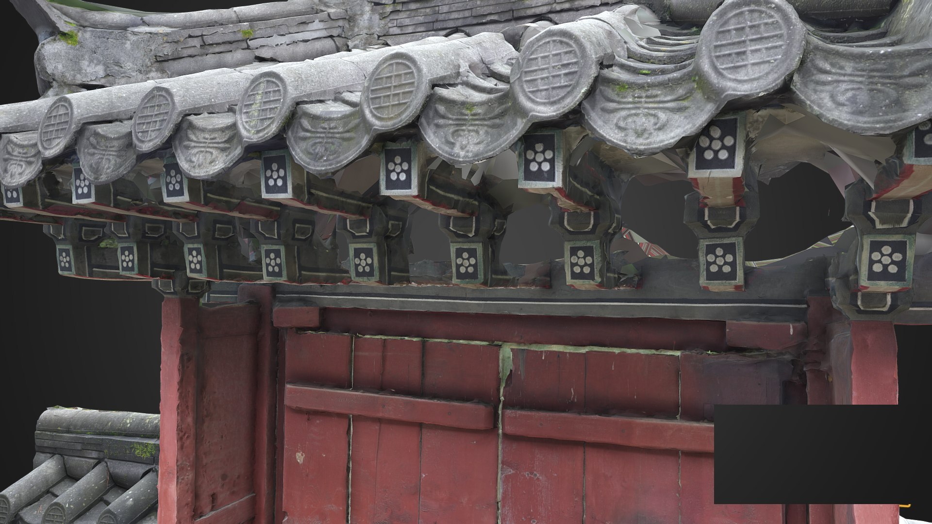 3D Korean Traditional Gate - TurboSquid 2015063