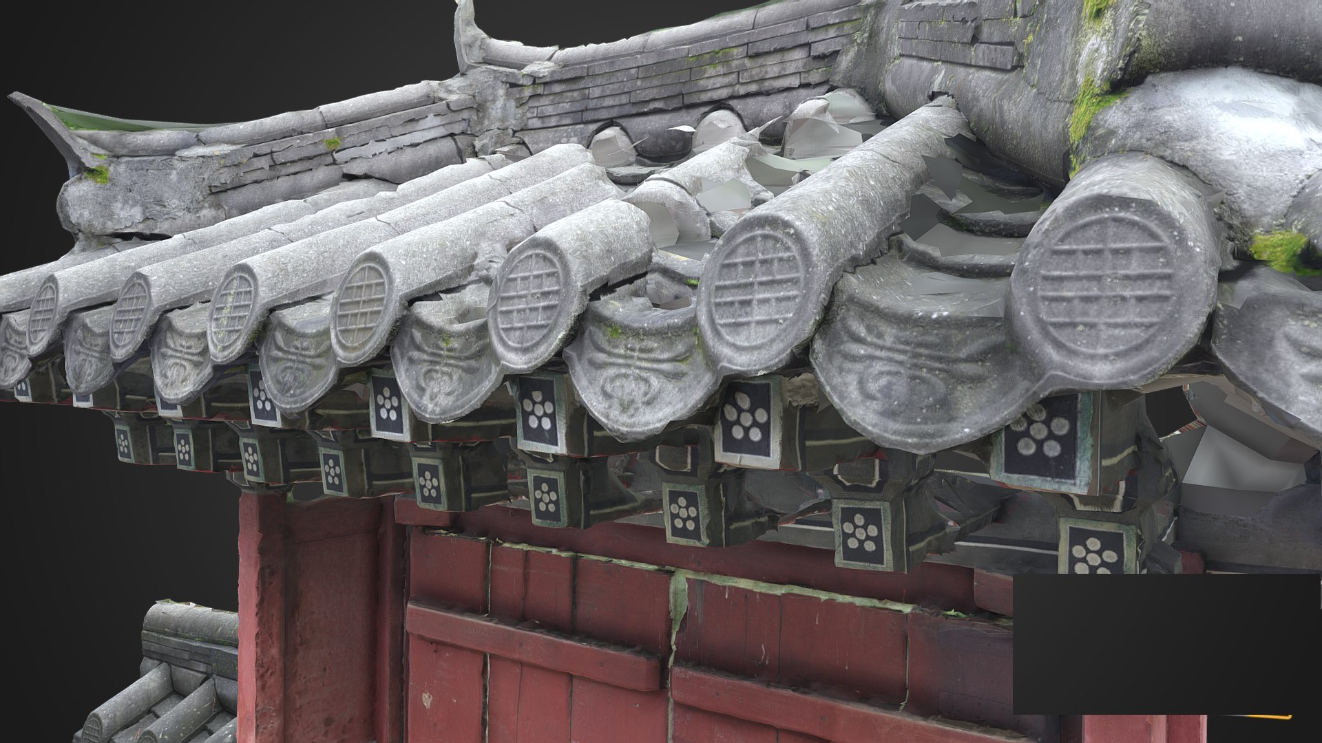 3D Korean Traditional Gate - TurboSquid 2015063