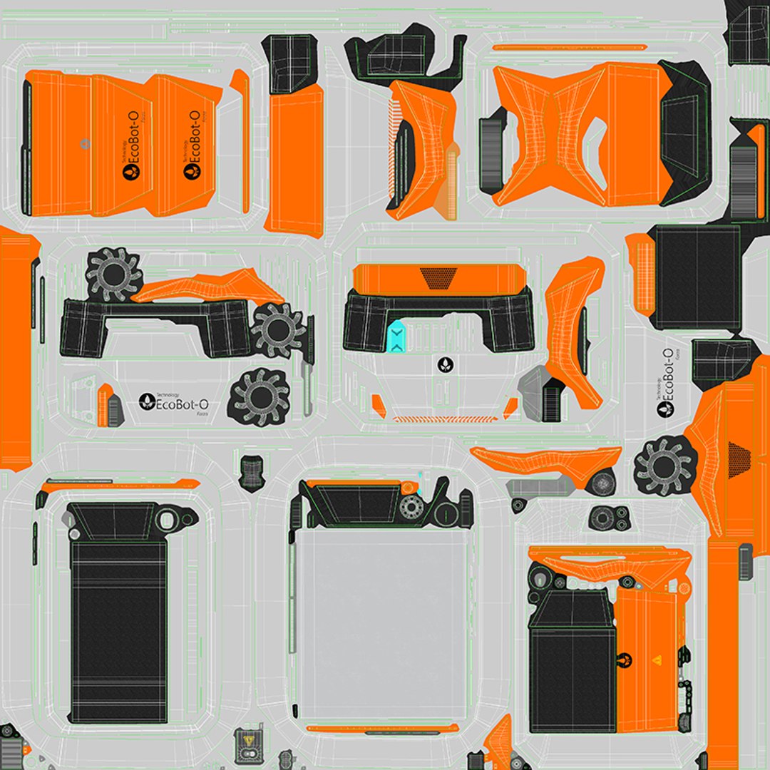 3D AGV Automated Robot Collection 3D Model - TurboSquid 2216893
