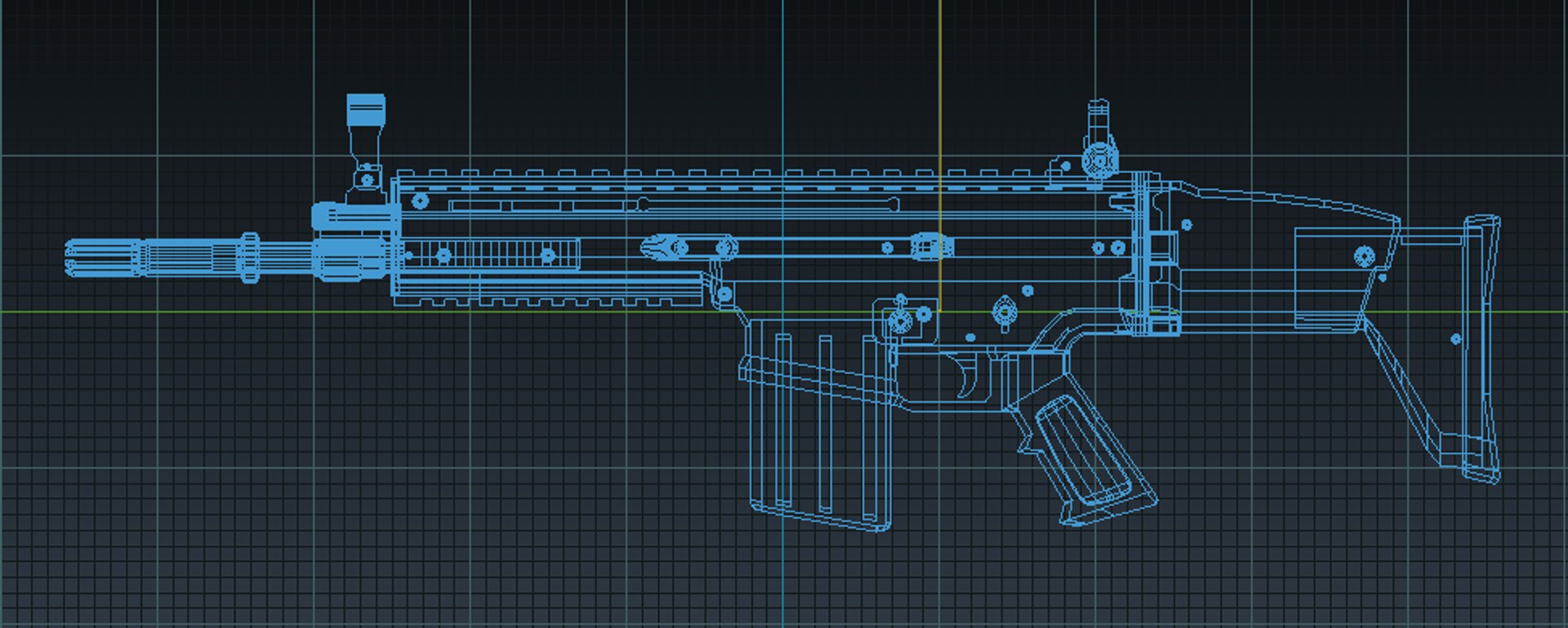 3D scar h - TurboSquid 1395050