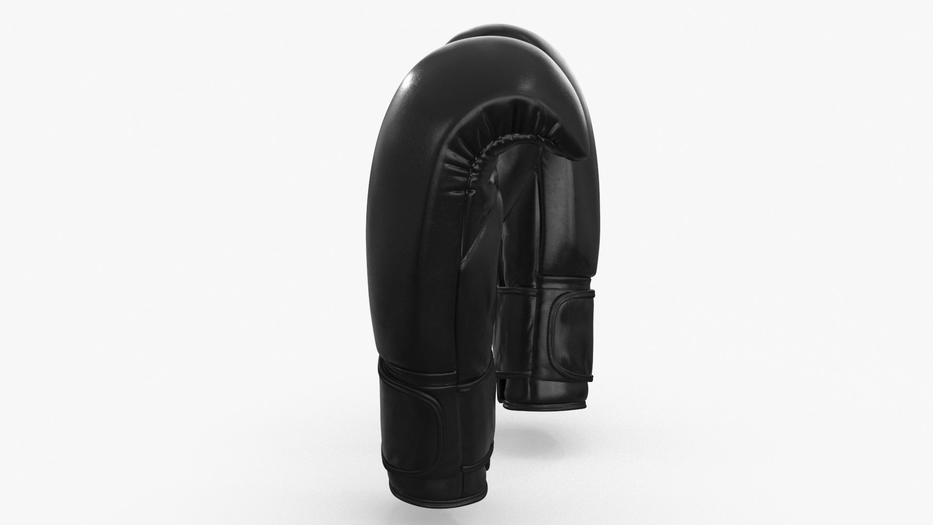 3D Boxing Glove Black Model - TurboSquid 1858876
