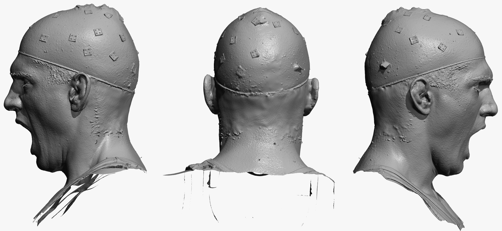 Mike Human Head Rage 3D Model - TurboSquid 1625057