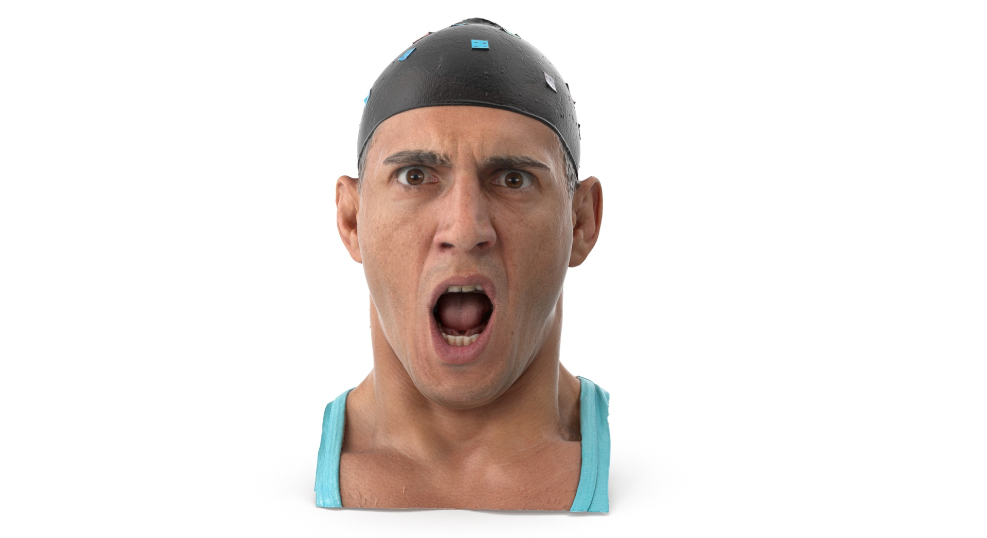 Mike Human Head Rage 3D Model - TurboSquid 1625057