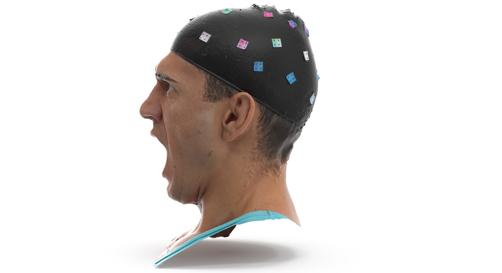 Mike Human Head Rage 3D Model - TurboSquid 1625057