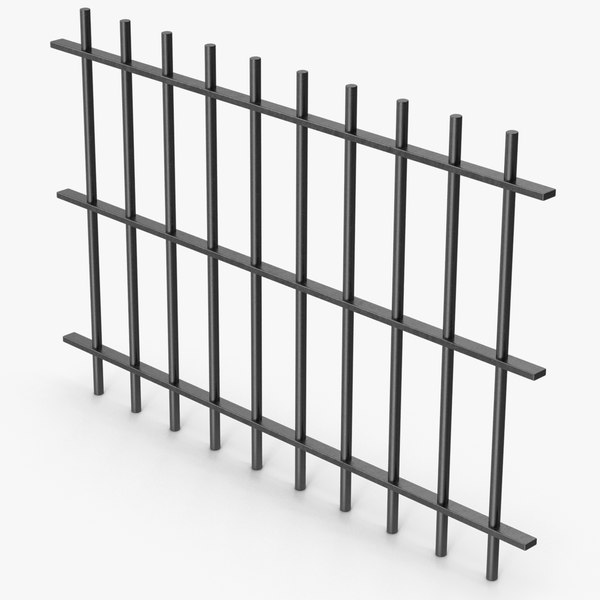 modelo 3d Rejas de celdas de la cárcel - TurboSquid 2348435