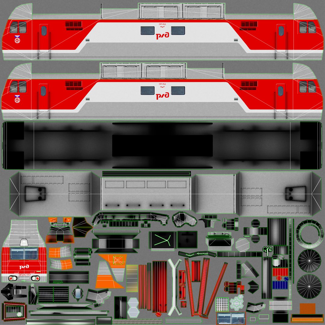 Electrical Locomotive Ep2k Max