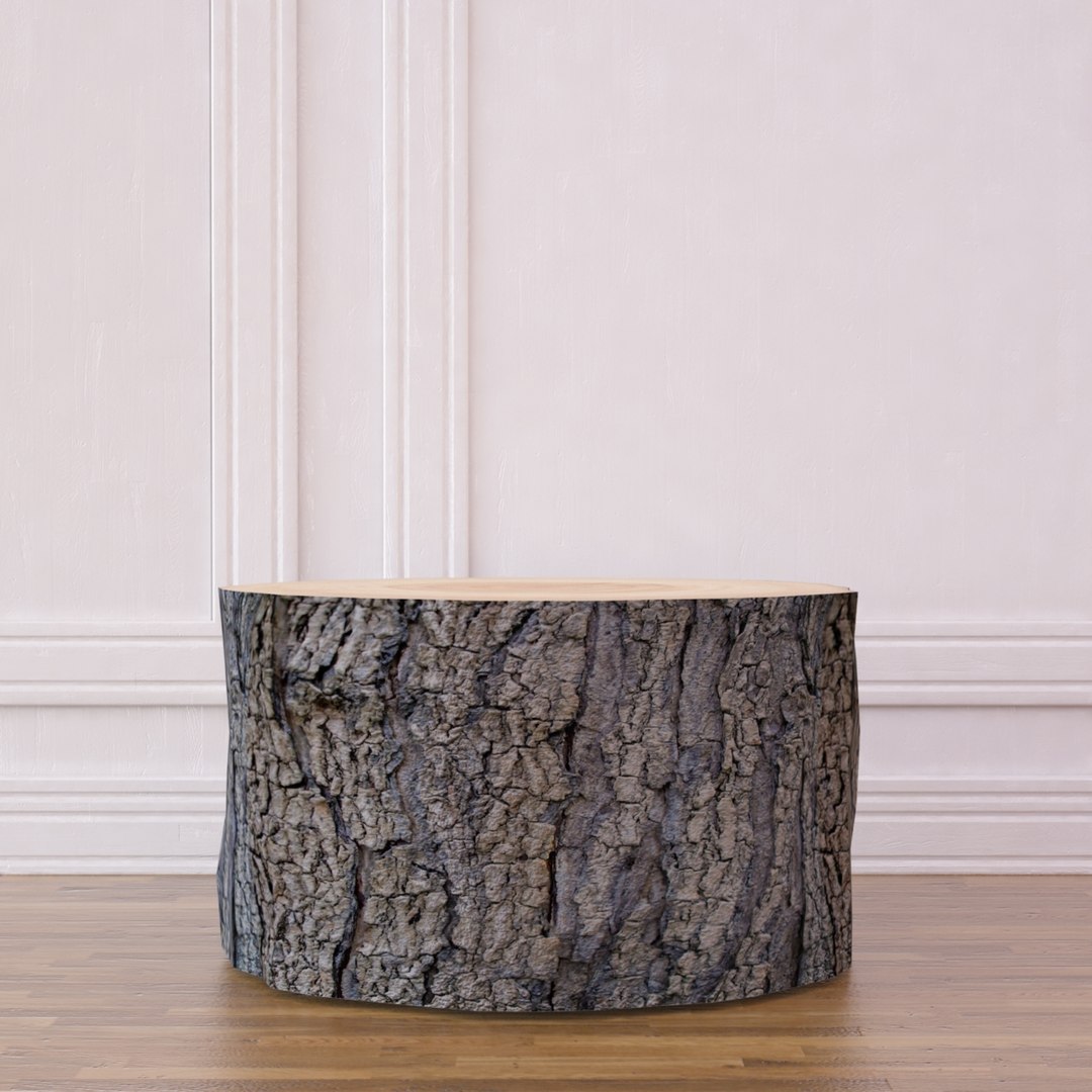 tree trunk coffee table max