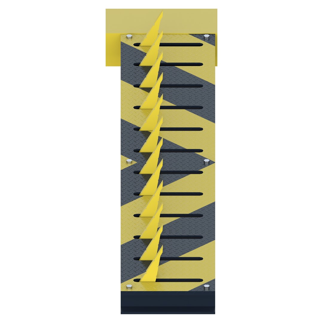 3D Road Spikes Rose - TurboSquid 1537792