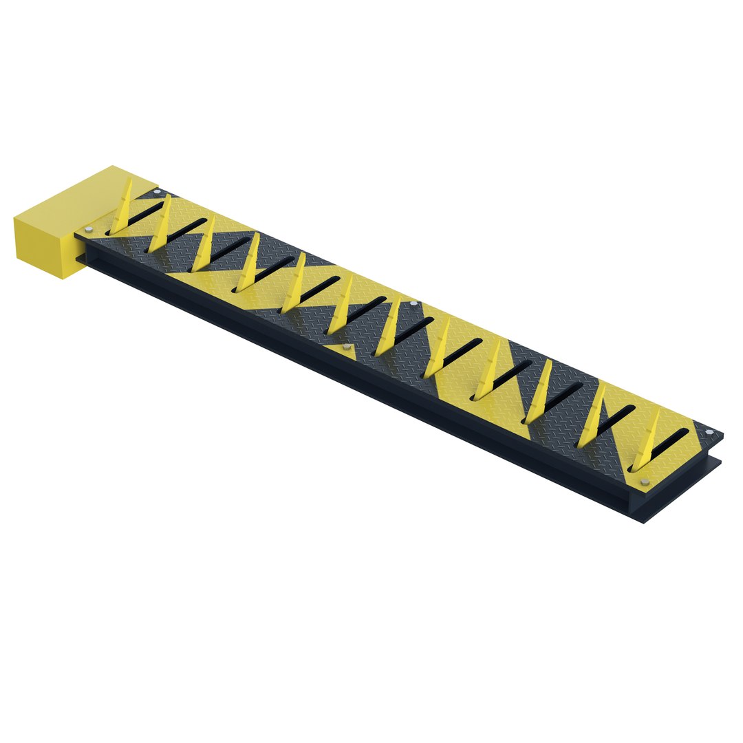 3D Road Spikes Rose - TurboSquid 1537792