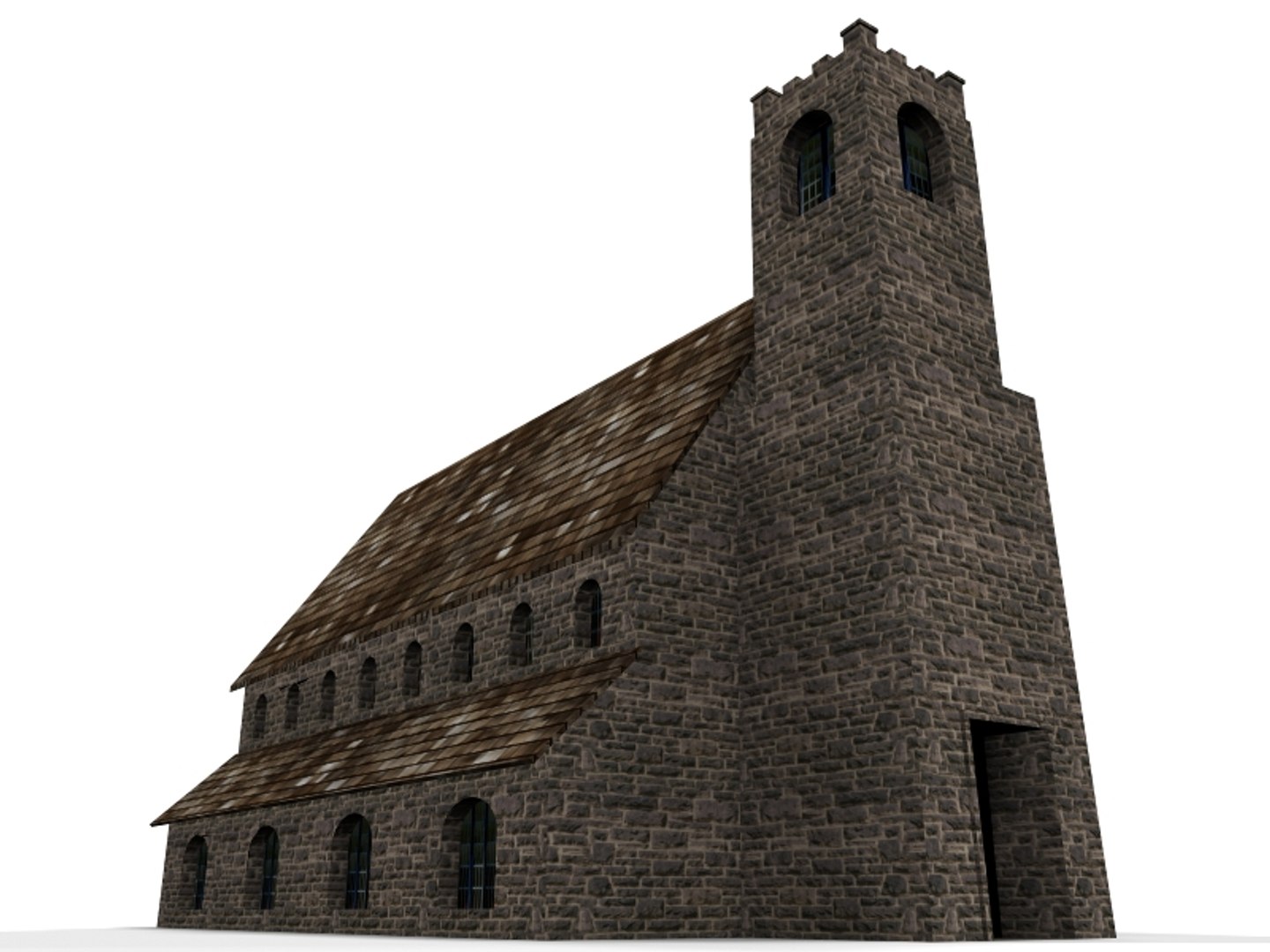 Chapel Church 3d Max