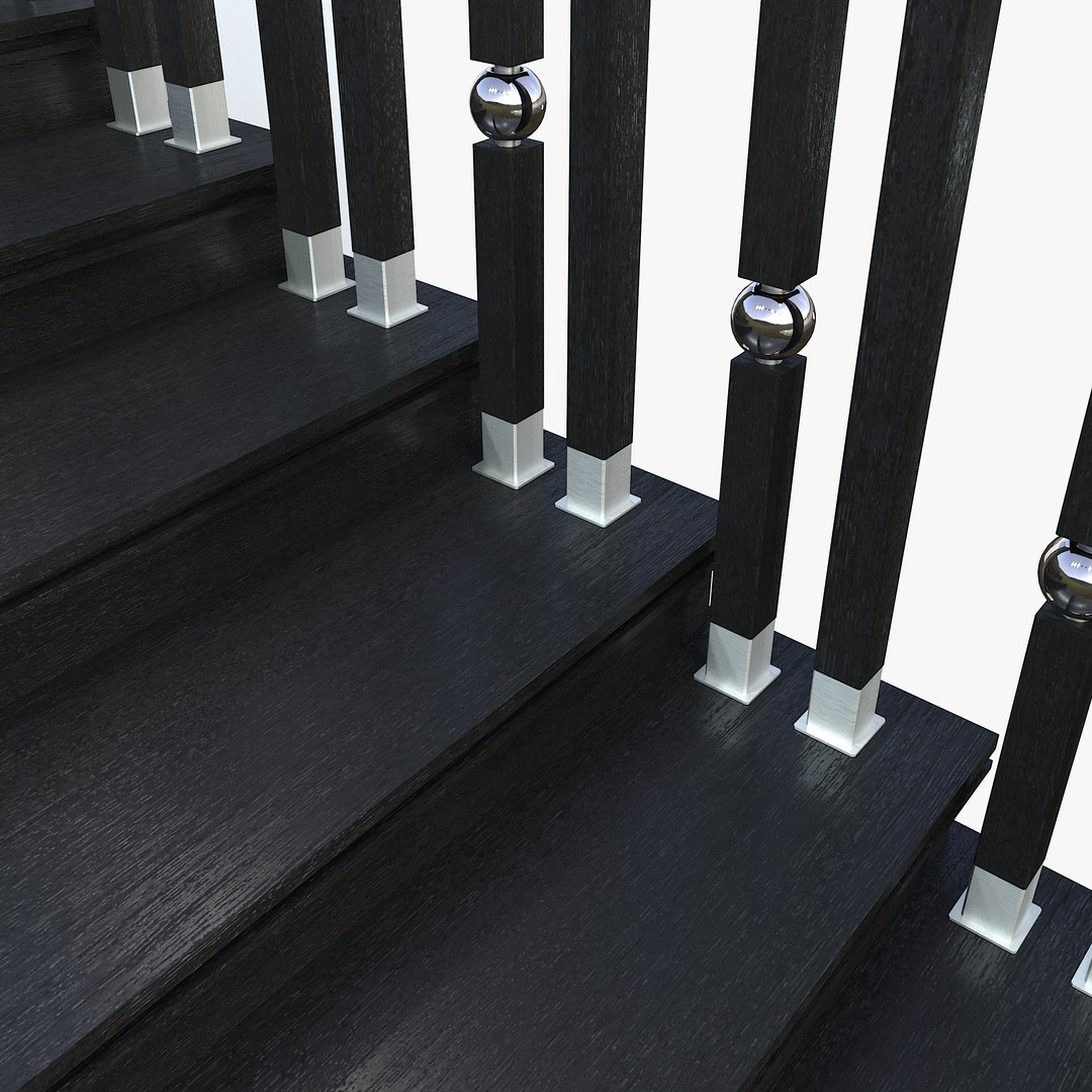 3D Stair Step Model - TurboSquid 1695031