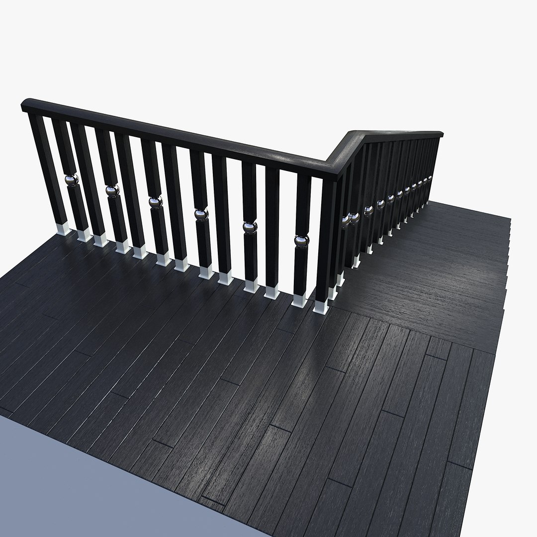 3D Stair Step Model - TurboSquid 1695031