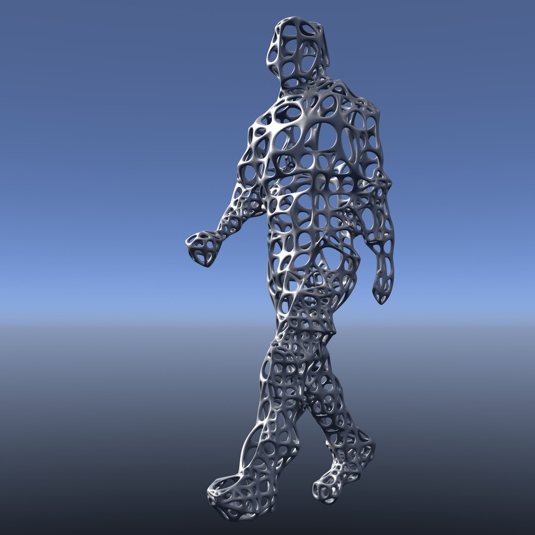 Walking Human Sculpture 25-38 3D Model - TurboSquid 2439838