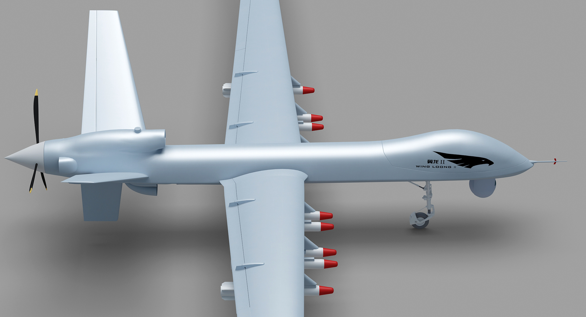 Chinese wing loong ii 3D - TurboSquid 1439419