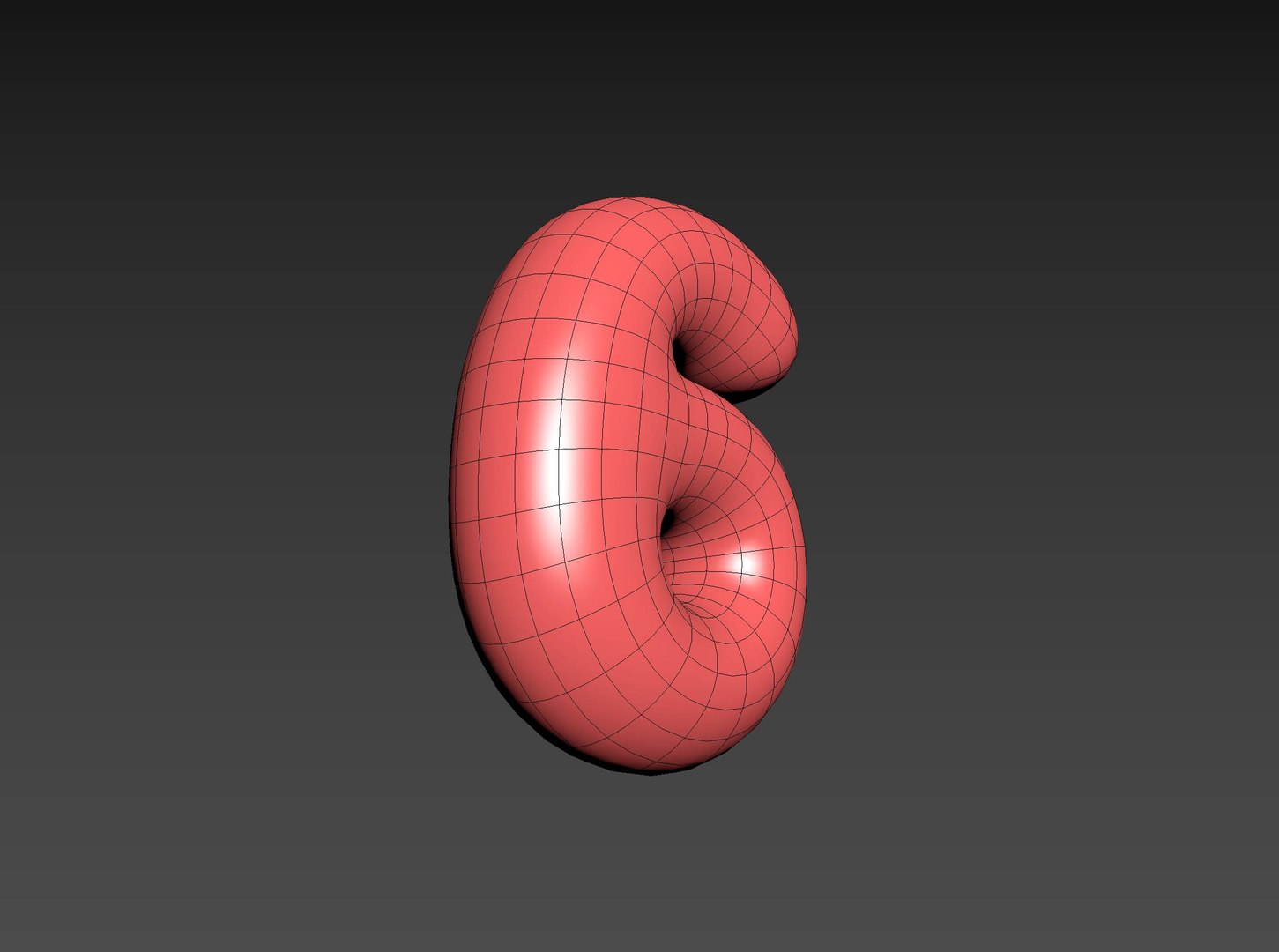 3D Number Six - TurboSquid 2305151