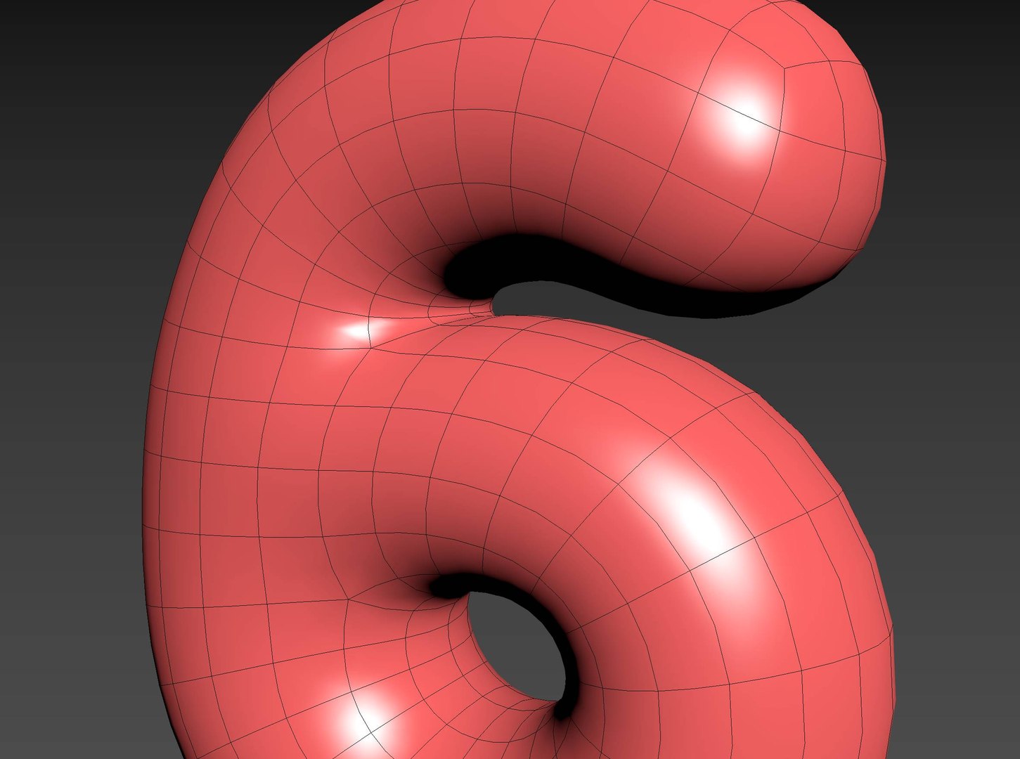 3D Number Six - TurboSquid 2305151