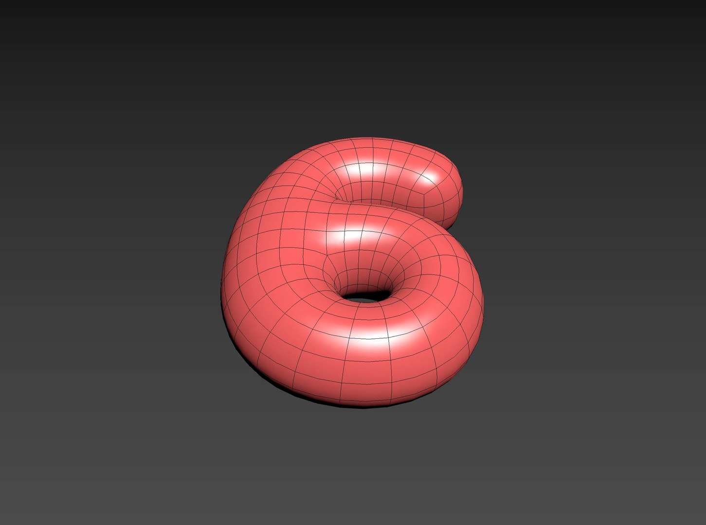 3D Number Six - TurboSquid 2305151