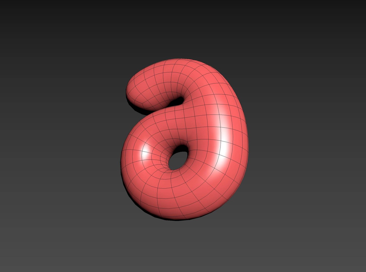 3D Number Six - TurboSquid 2305151