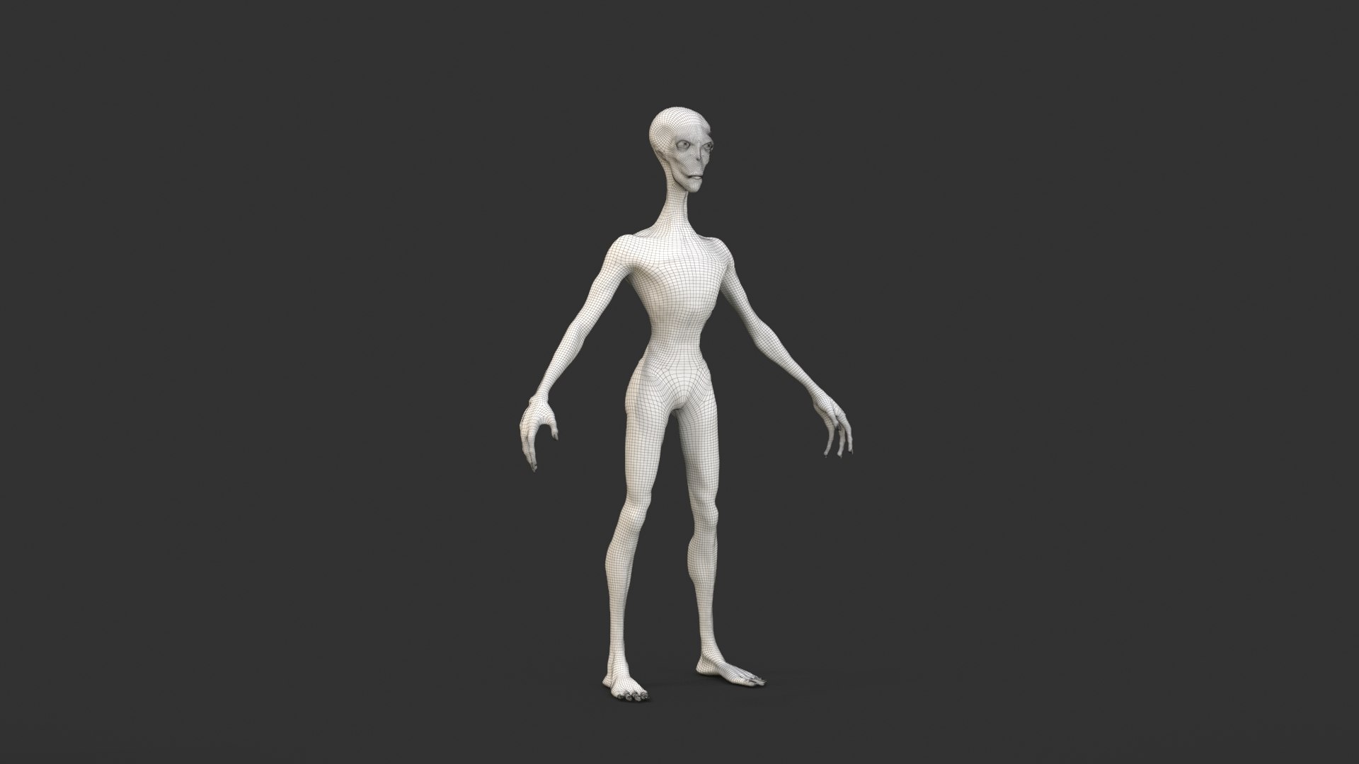 Alien 3D Model - TurboSquid 1952265
