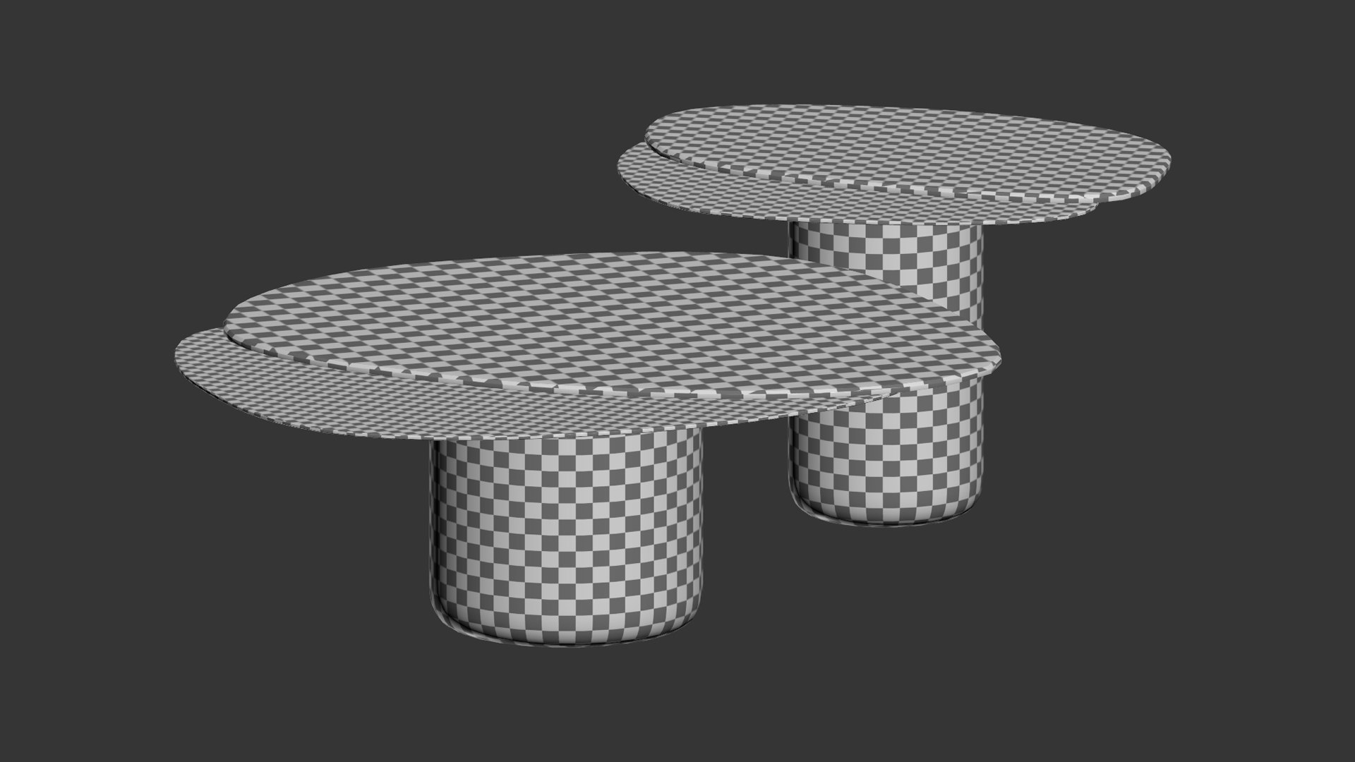 Natuzzi Italia Splash Coffee Table 3D Model - TurboSquid 2134609