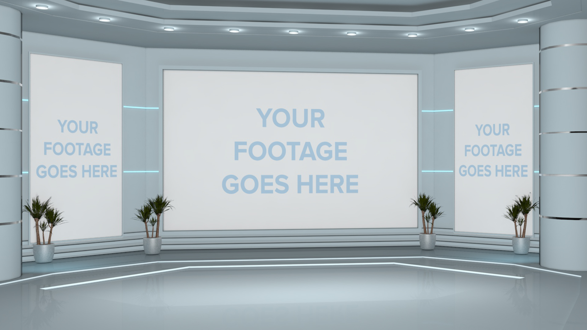 VIRTUAL SET DESIGN 3D Model - TurboSquid 2305403