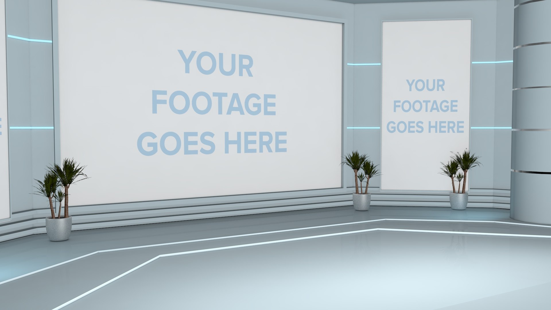 VIRTUAL SET DESIGN 3D Model - TurboSquid 2305403