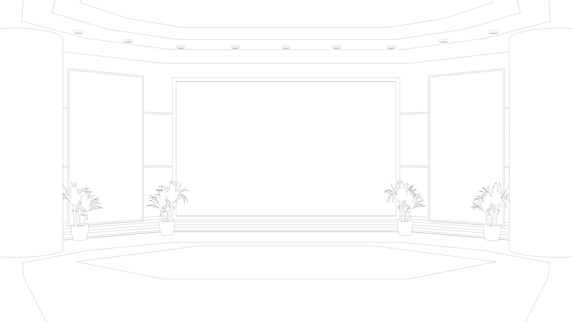 VIRTUAL SET DESIGN 3D Model - TurboSquid 2305403