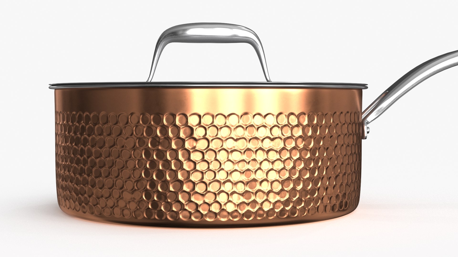 3D Model Stainless Steel Cookware Pan V4 - TurboSquid 2003459