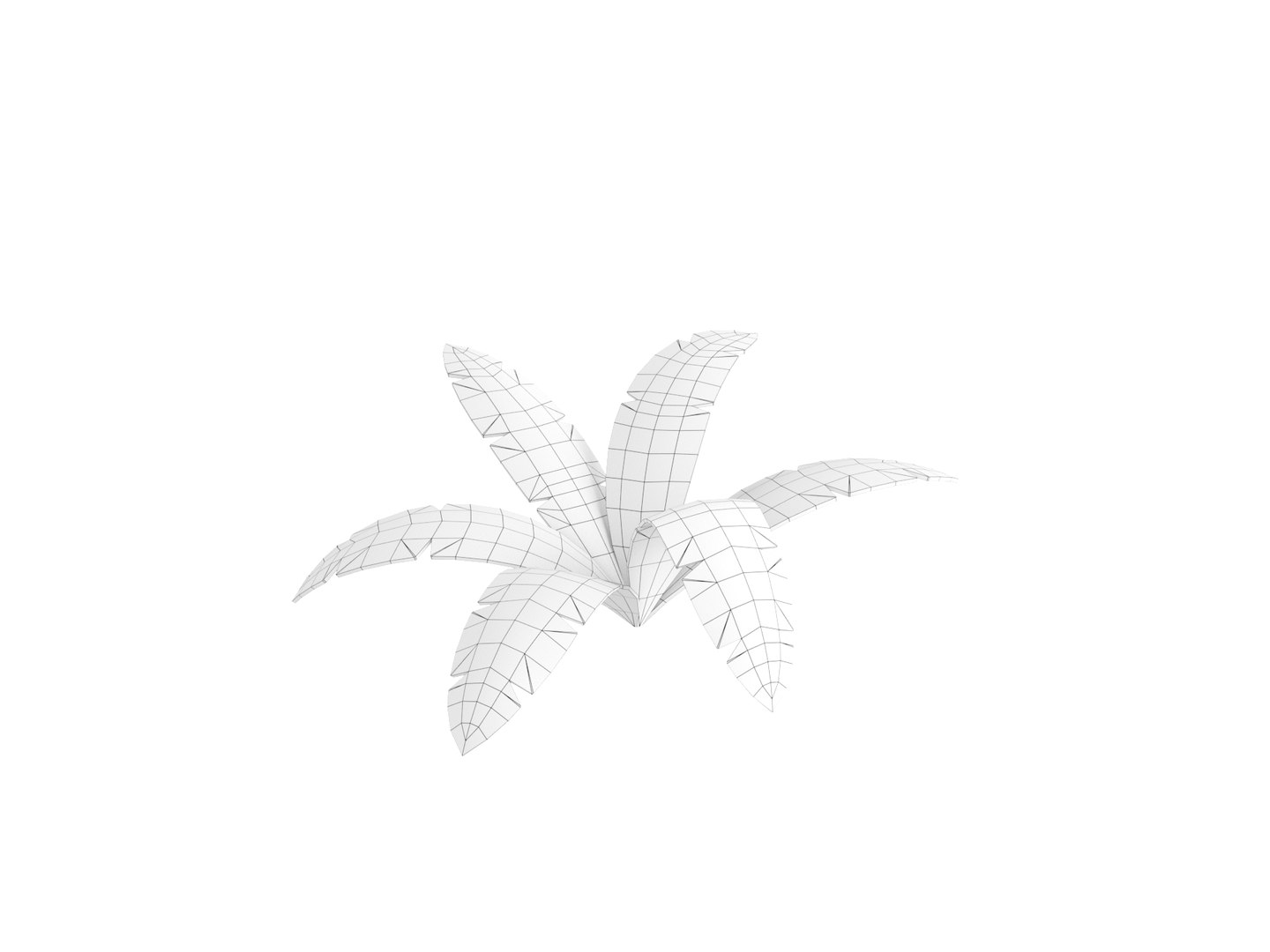 Low Poly Fern 001 3D Model - TurboSquid 1851070