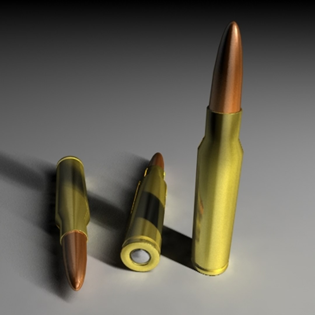 7 62mm Nato Bullet C4d Free