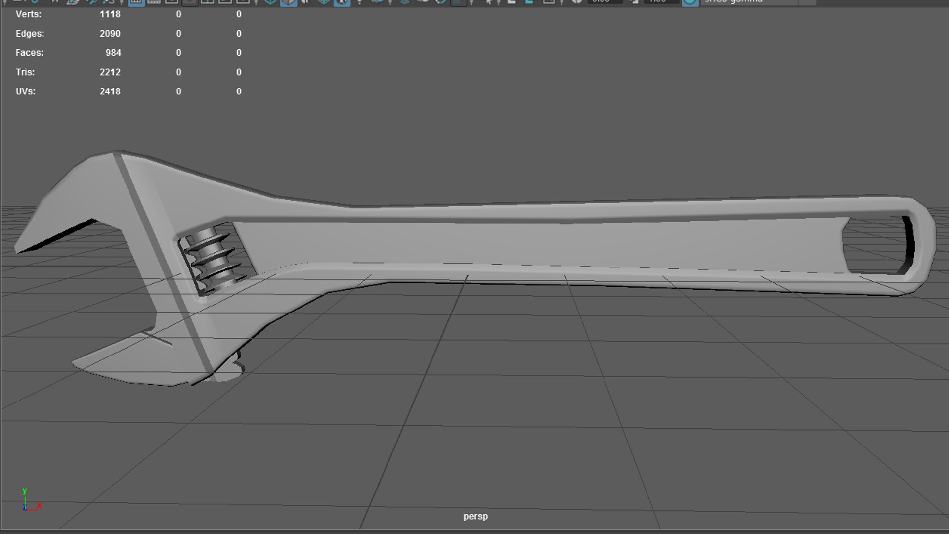 3D Model Wrench | 1148635 | TurboSquid