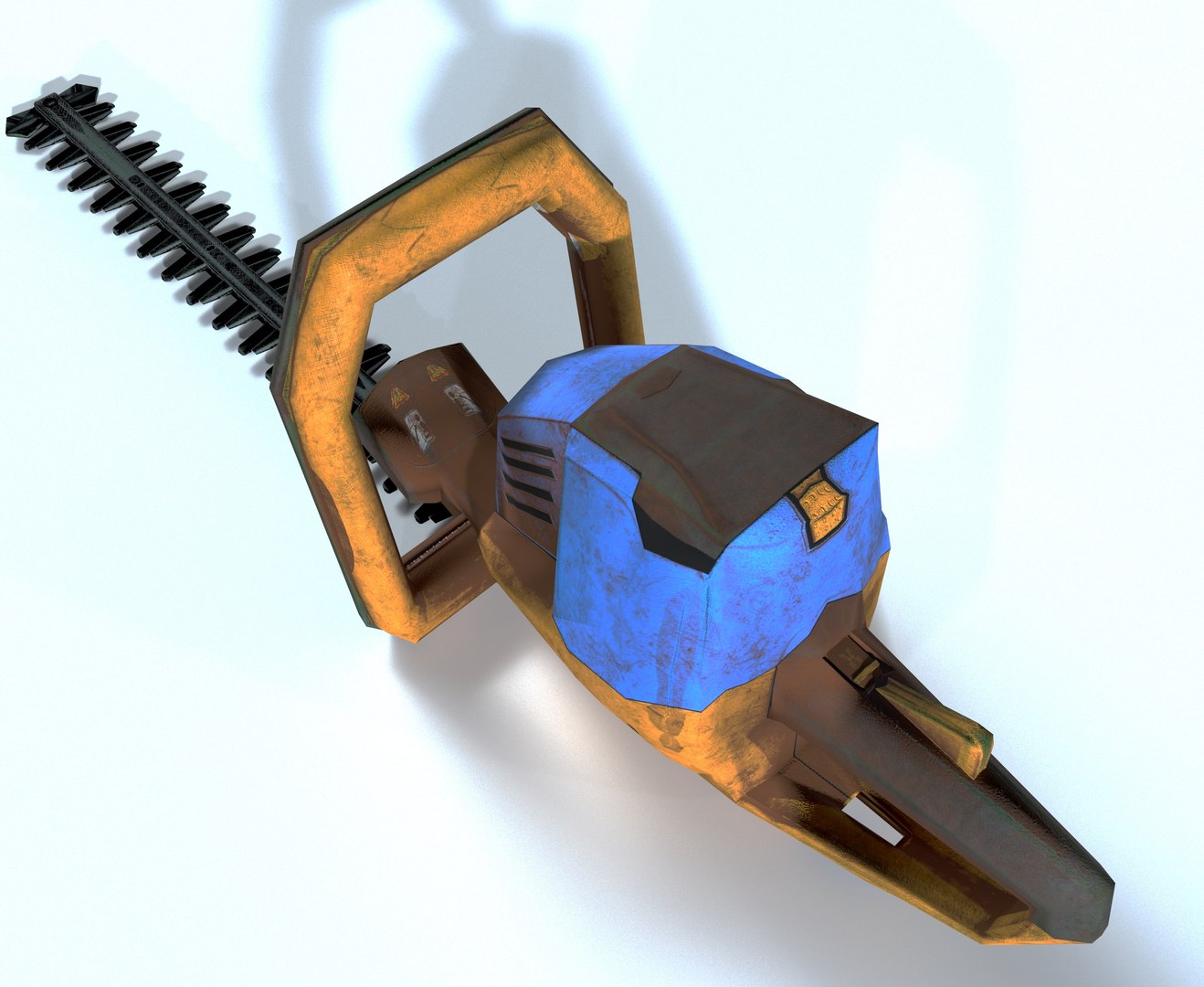 3D Old Motor scissors Stihl - TurboSquid 1849845