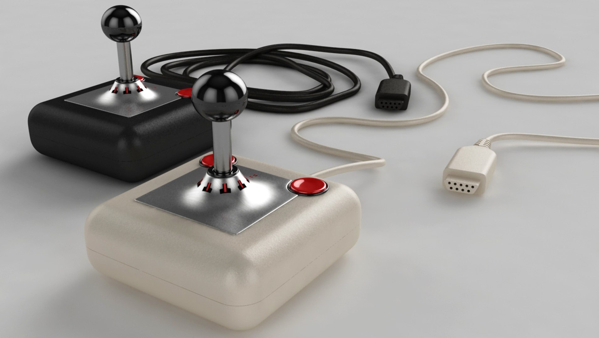3d Tac-2 Joystick Model
