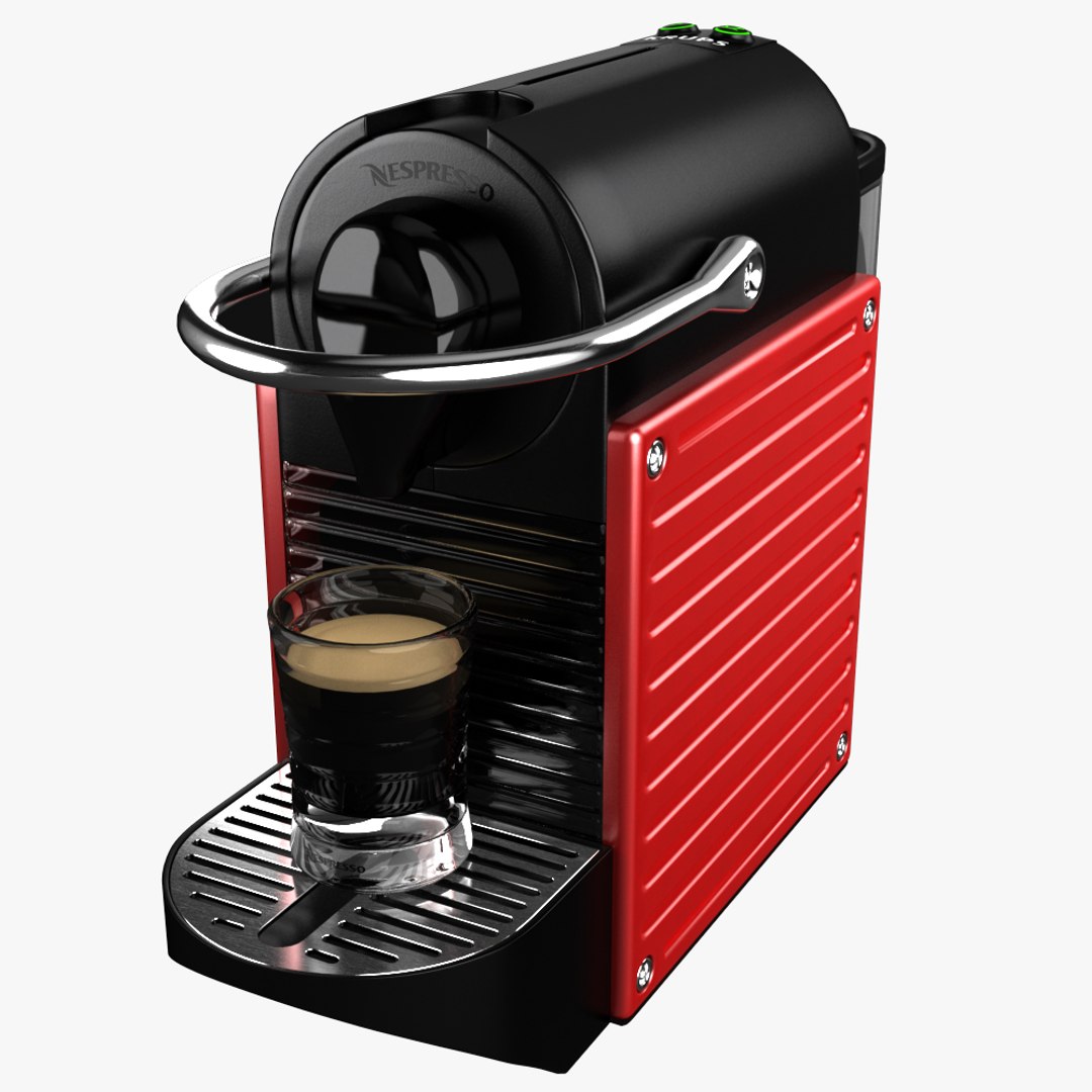 Nespresso Pixie Magimix Krups 3d Model