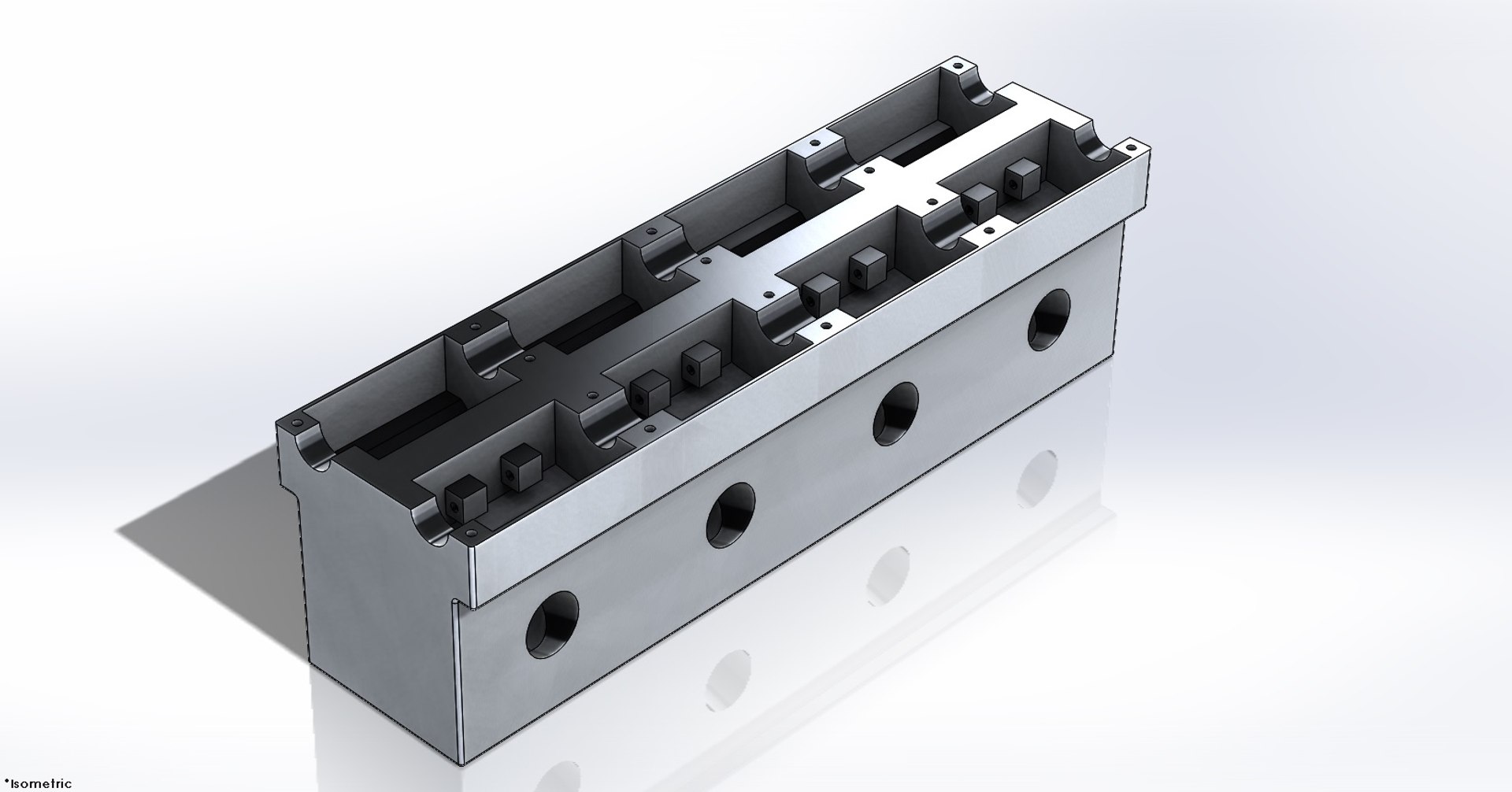 3D Model Cylinder Head V8 Engine - TurboSquid 1238714