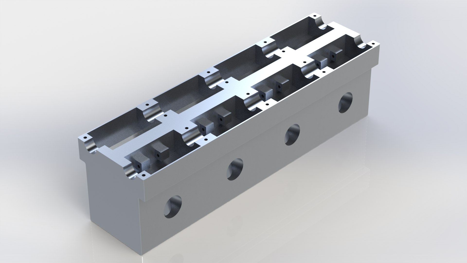 3D model cylinder head v8 engine - TurboSquid 1238714