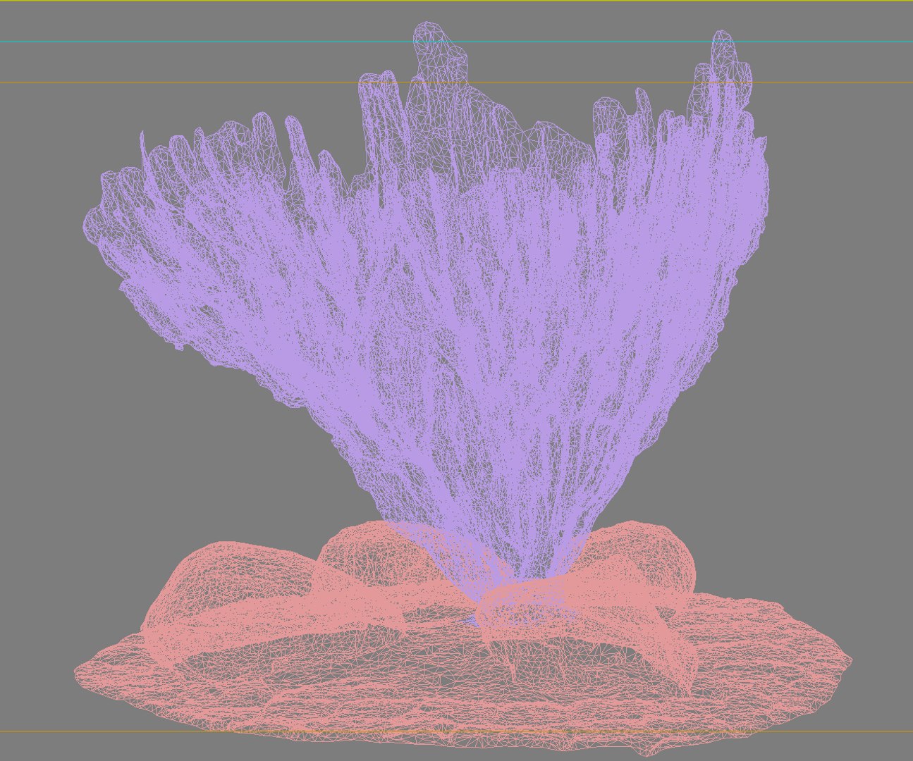 3ds Max Real Cactus Tree