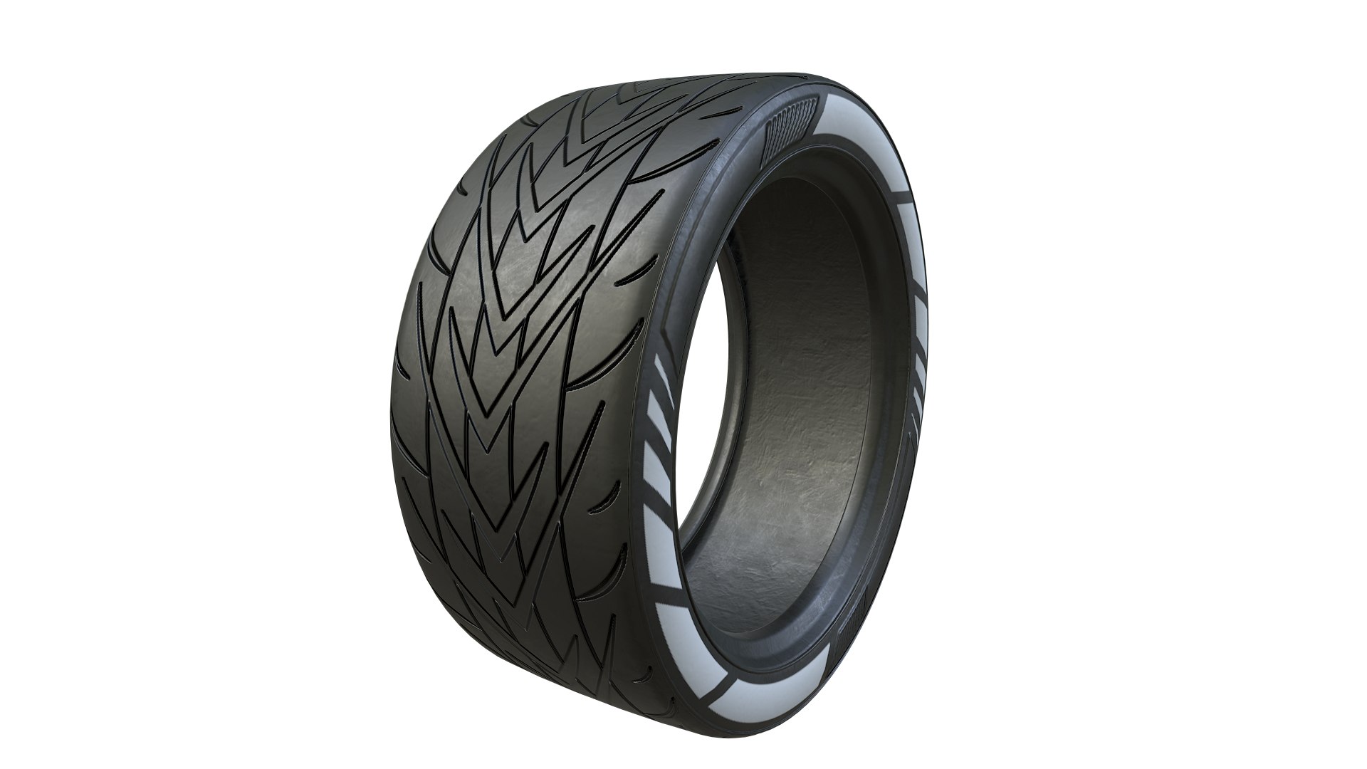 3D Slick Tire Model - TurboSquid 1695163