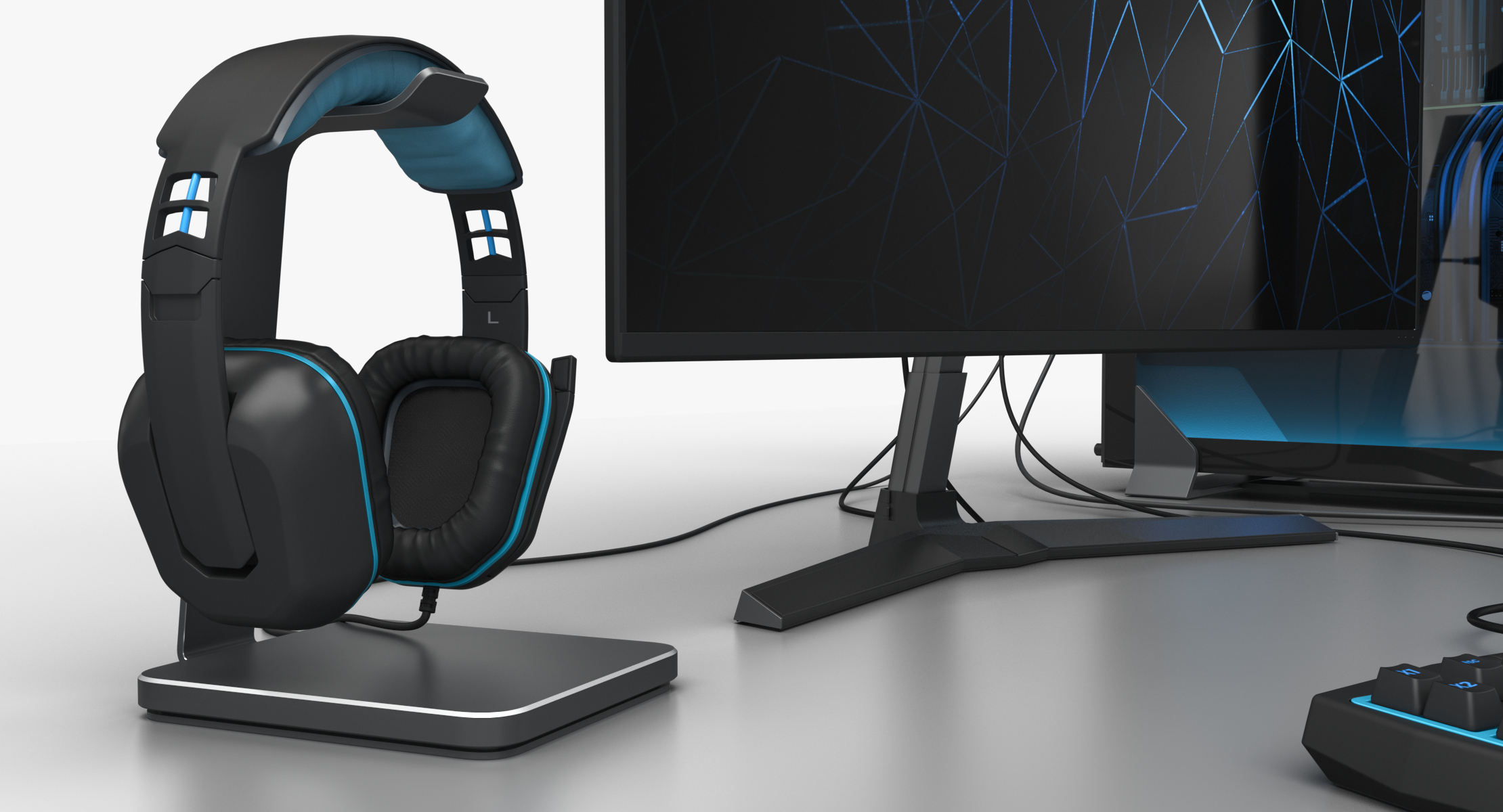 Generic gaming desktop pc 3D model - TurboSquid 1307395