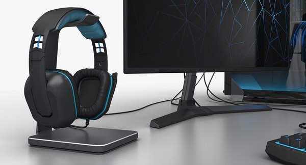 Generic gaming desktop pc 3D model - TurboSquid 1307395